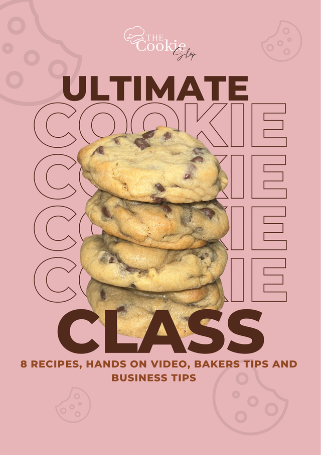 ULTIMATE COOKIE CLASS (8 RECIPE CARDS)